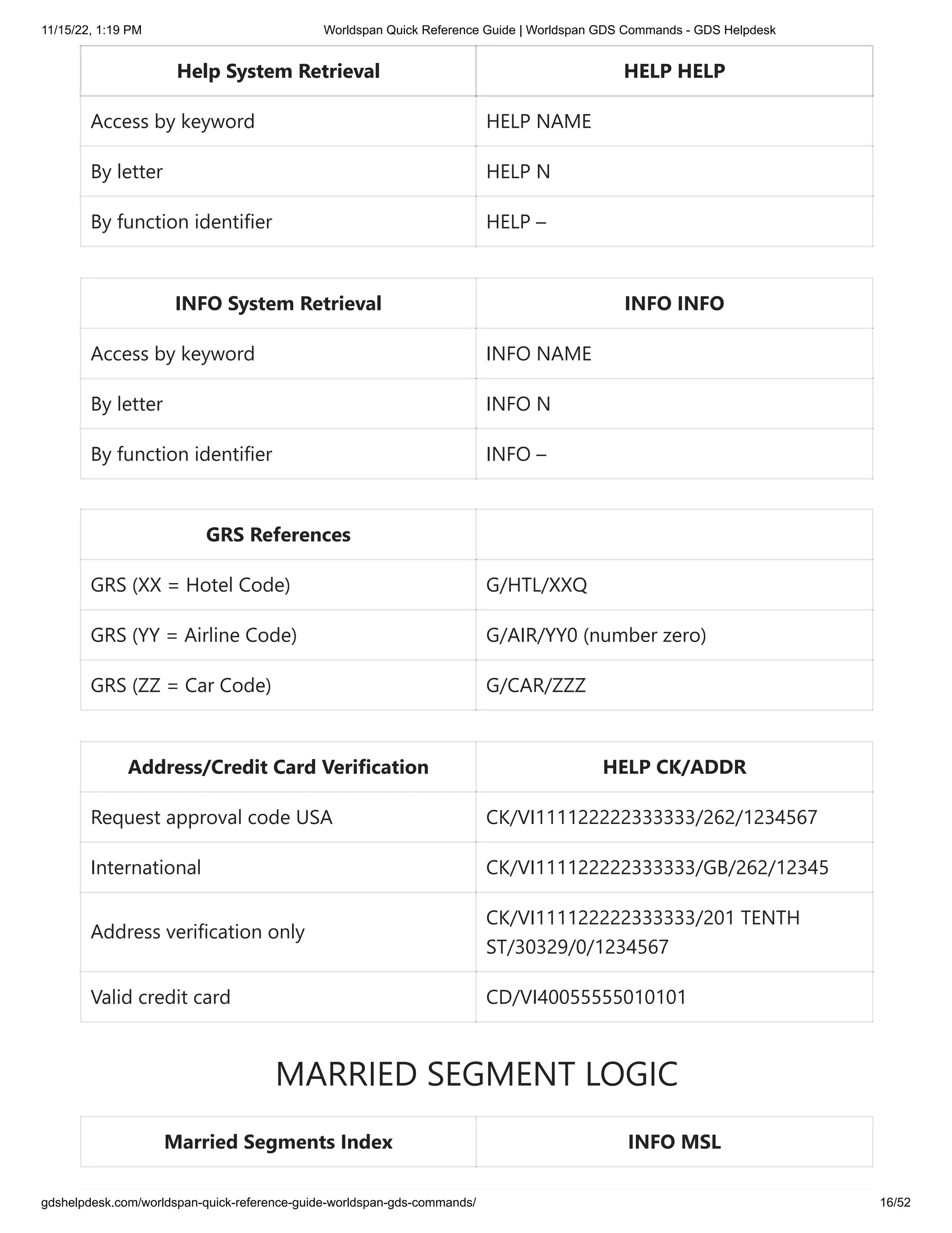 Worldspan-Quick-Reference-Guide.pdf Travel GDS commands notes for Sabre ...