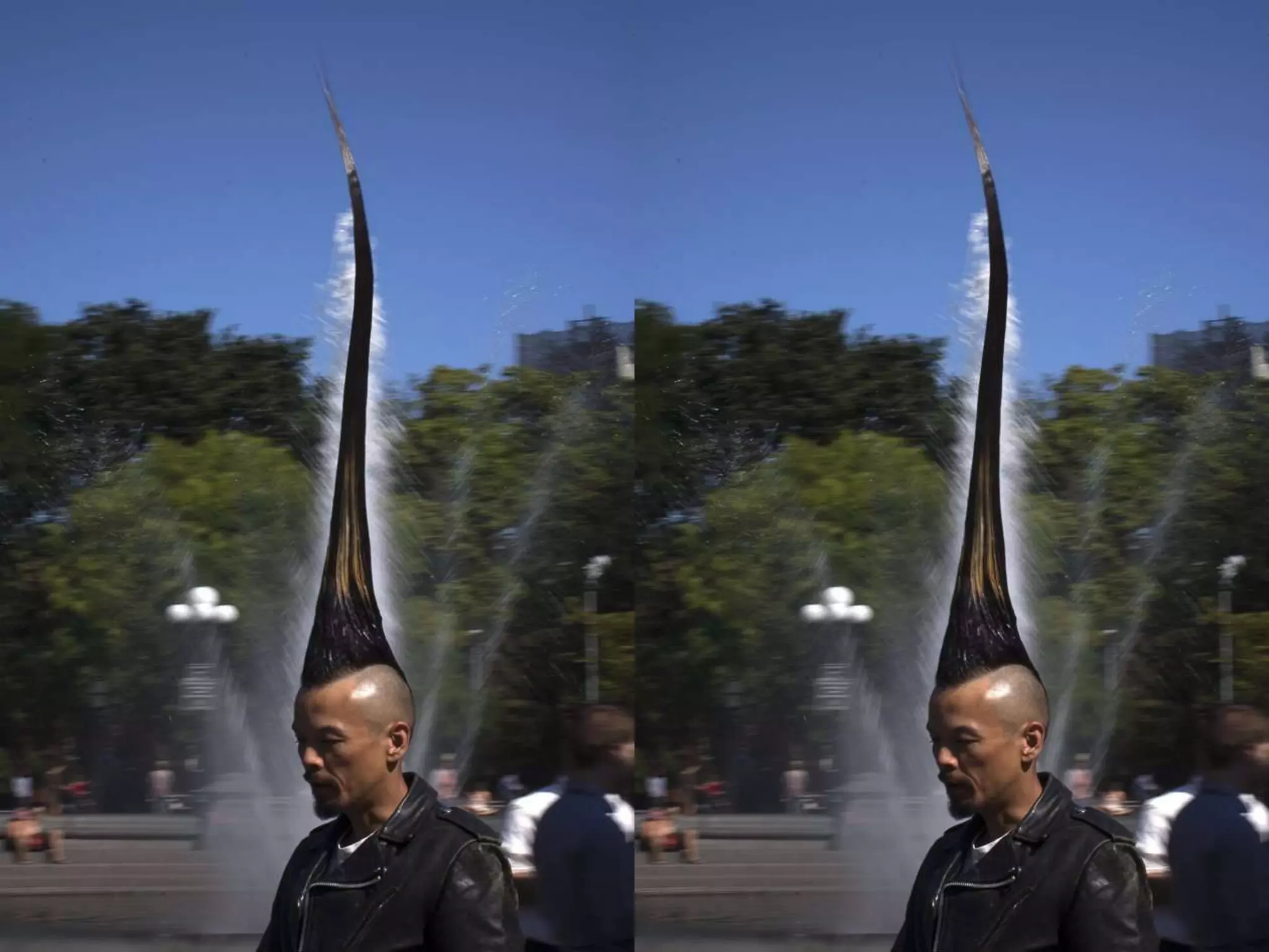 World's tallest mohawk | PPT