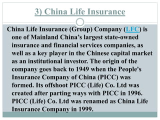 World's top 5 insurance companies | PPT