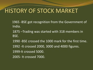 World`S Top Stock Exchange | PPTX