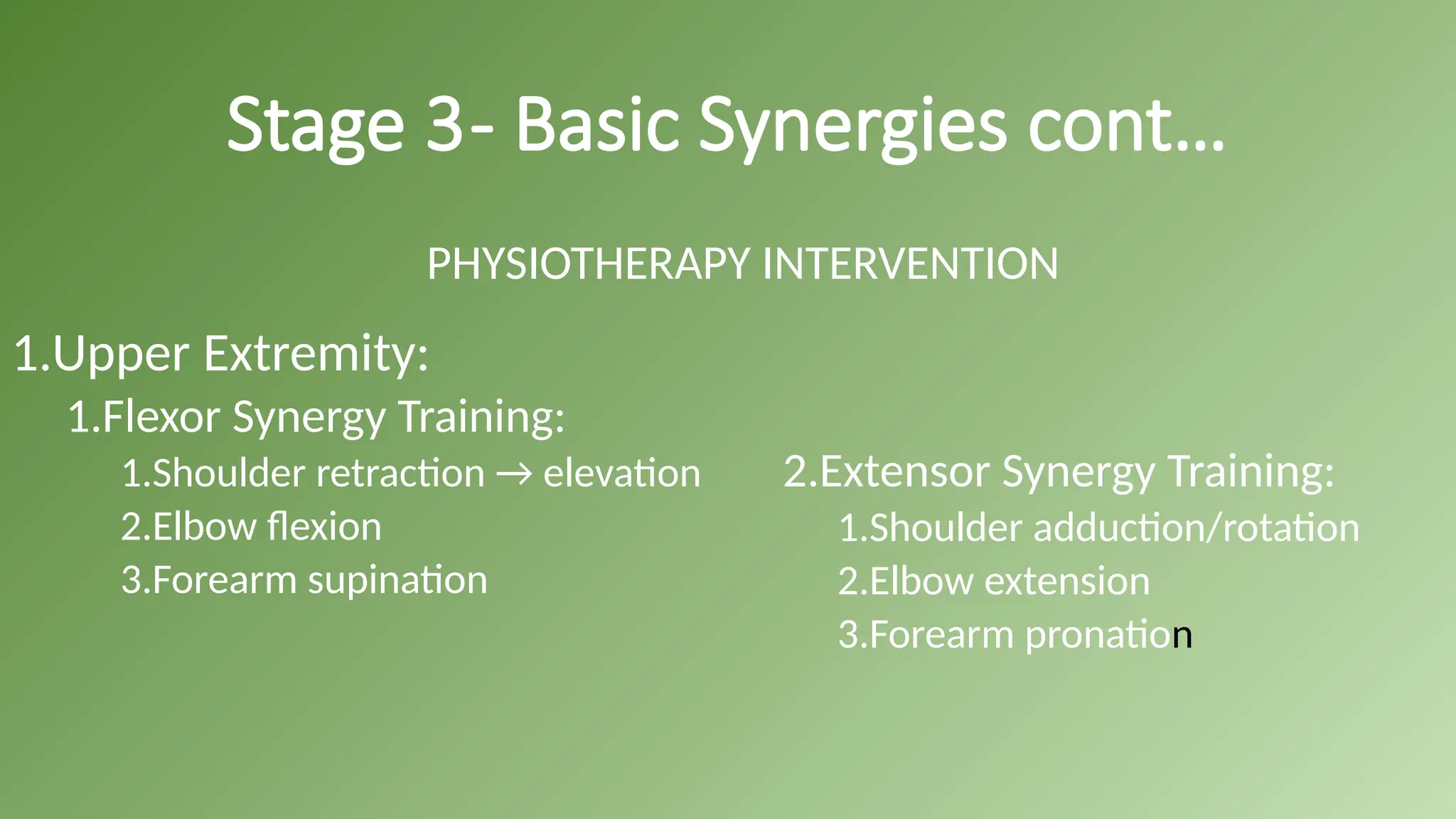 world stroke day an ultimate guideline for Physio (class presentation ...