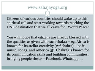 World Subtle System - Sahaja Yoga | PPTX