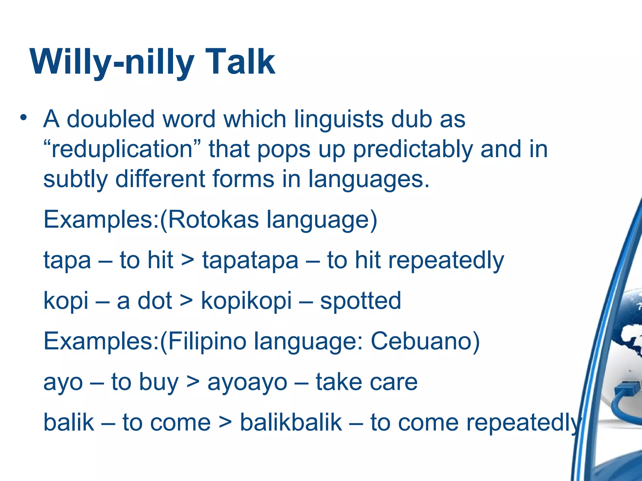 Worlds within words | PPT