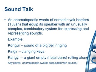 Worlds within words | PPT