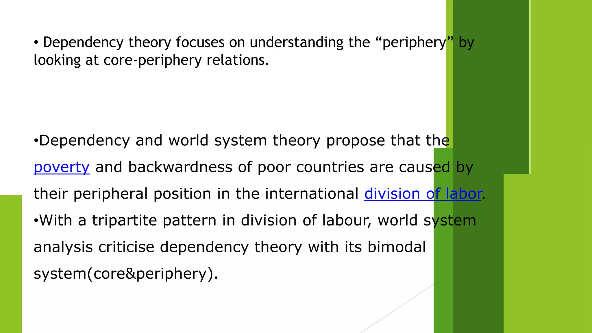 World system analysis | PPTX