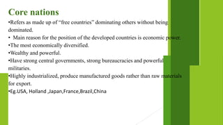 World system analysis | PPTX