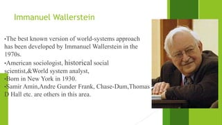 World system analysis | PPTX