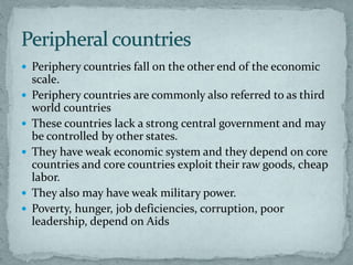 World system theory | PPTX