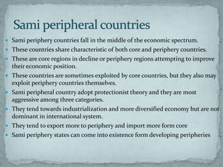 World system theory | PPTX