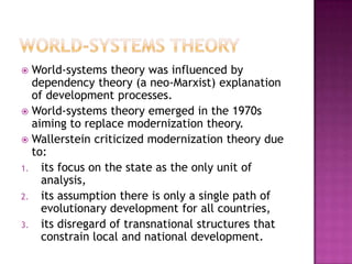 World System Theory & Burma | PPT