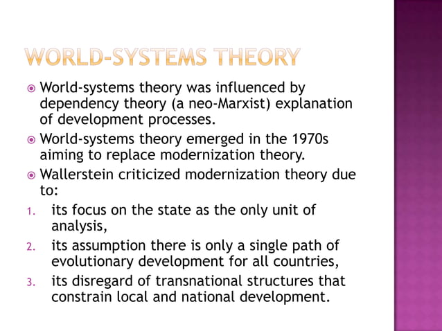 World System Theory & Burma | PPTX | Economy | Business and Finance