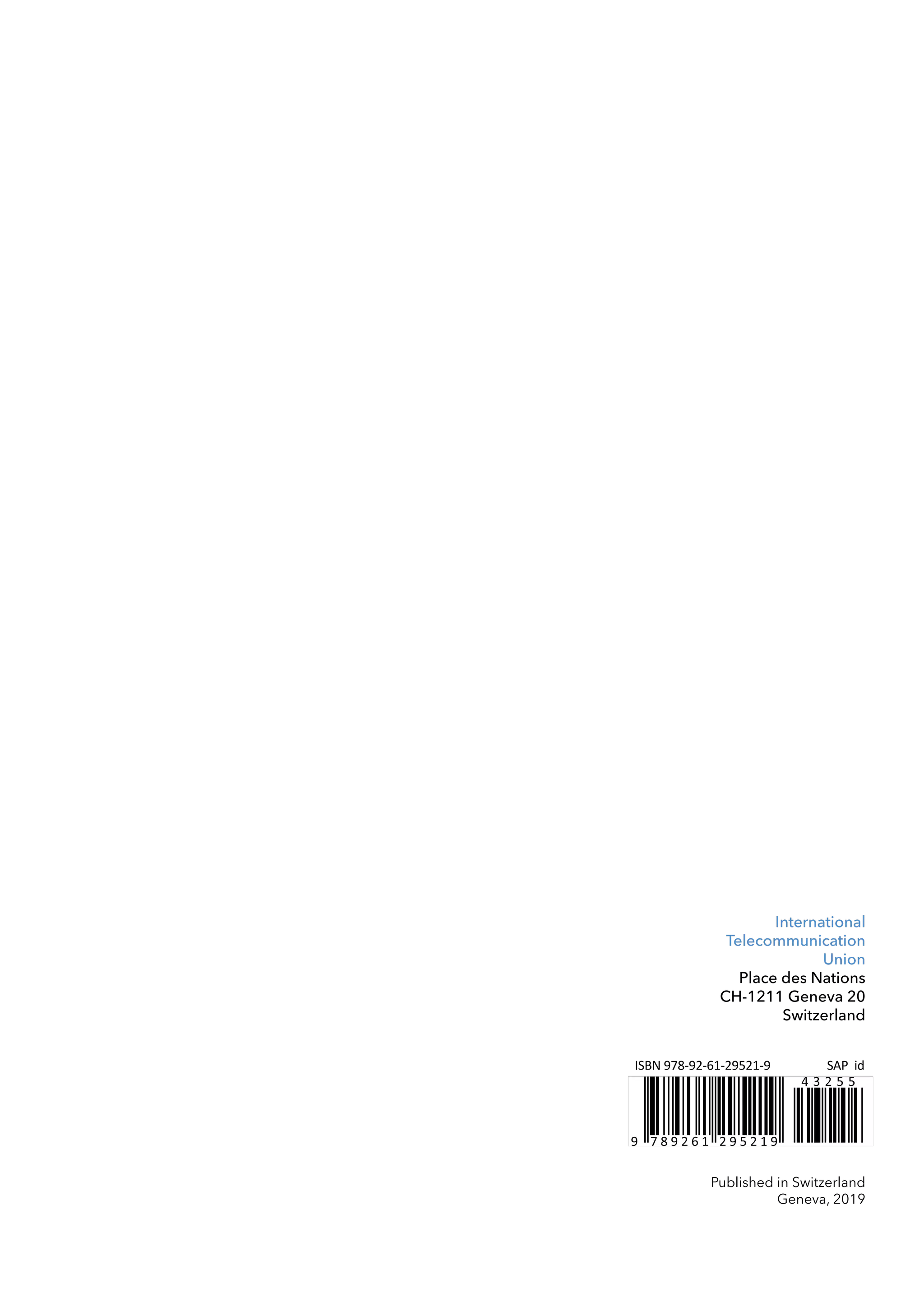 World telecommunication ict indicators database facts figures 2019 | PDF