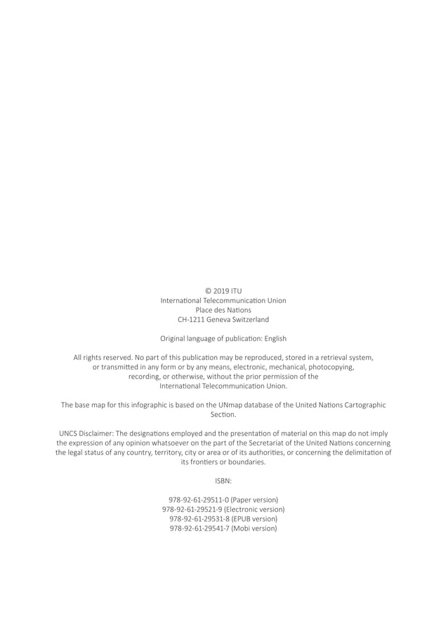 World telecommunication ict indicators database facts figures 2019 | PDF