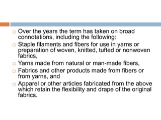 WORLD TEXTILES 4YR-1.pptx