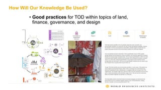 CK2017: World Transit Oriented Development (TOD) Resource | PPT