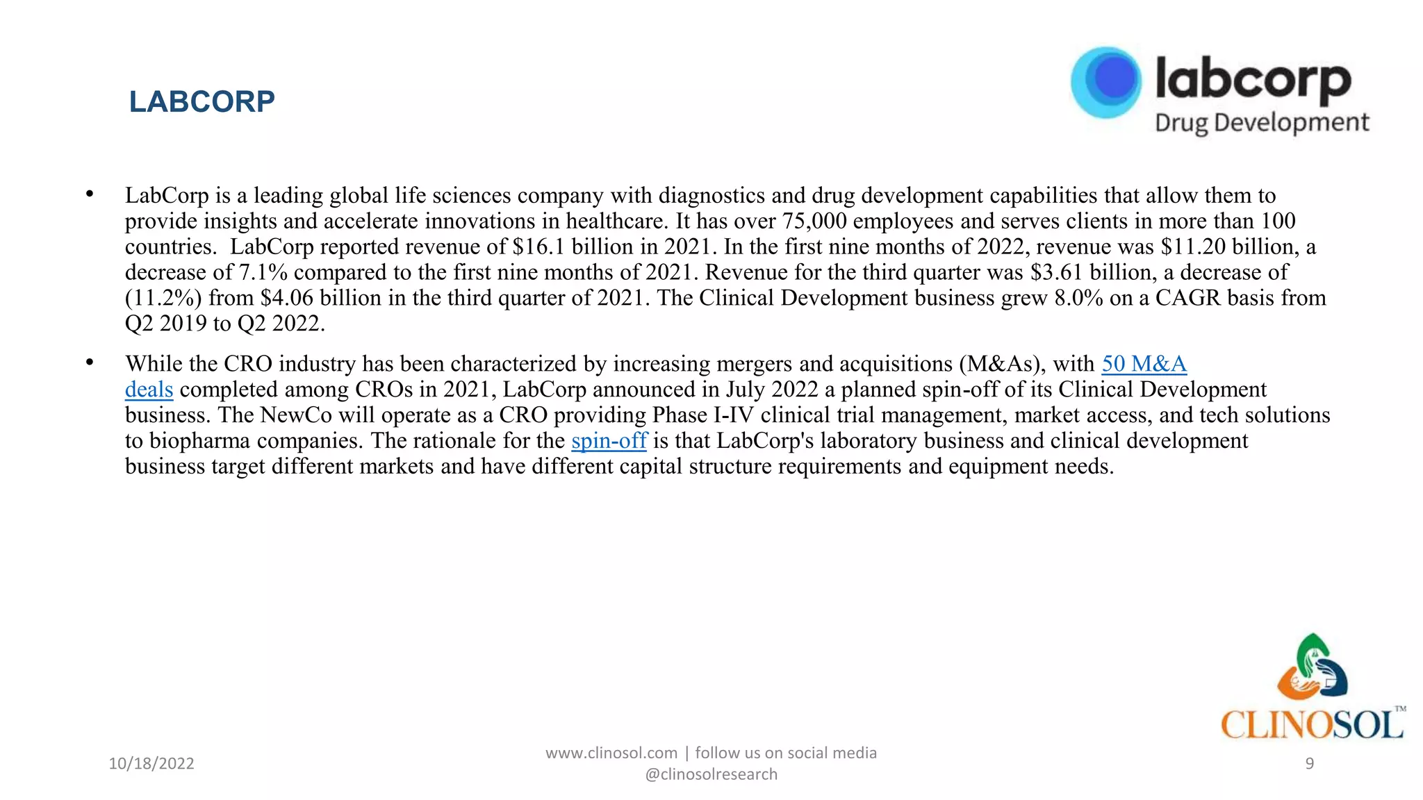 World Top-10 CROs and Why? | PPTX