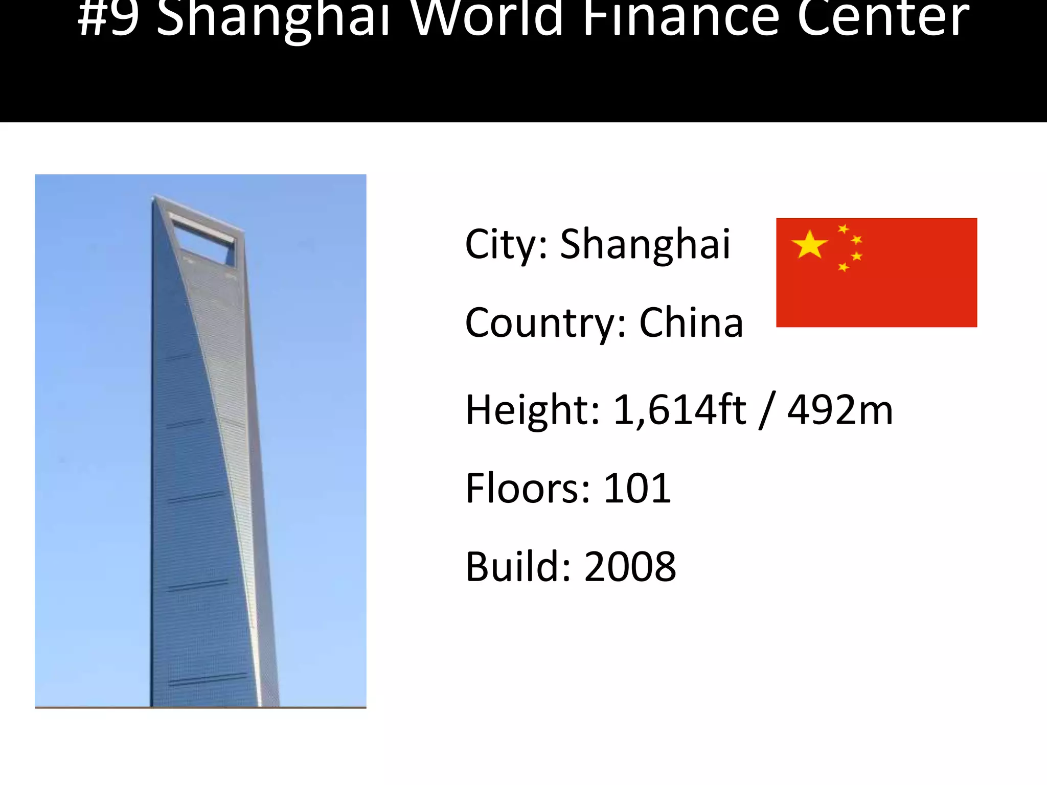 World Top 10 Tallest Buildings | PPTX