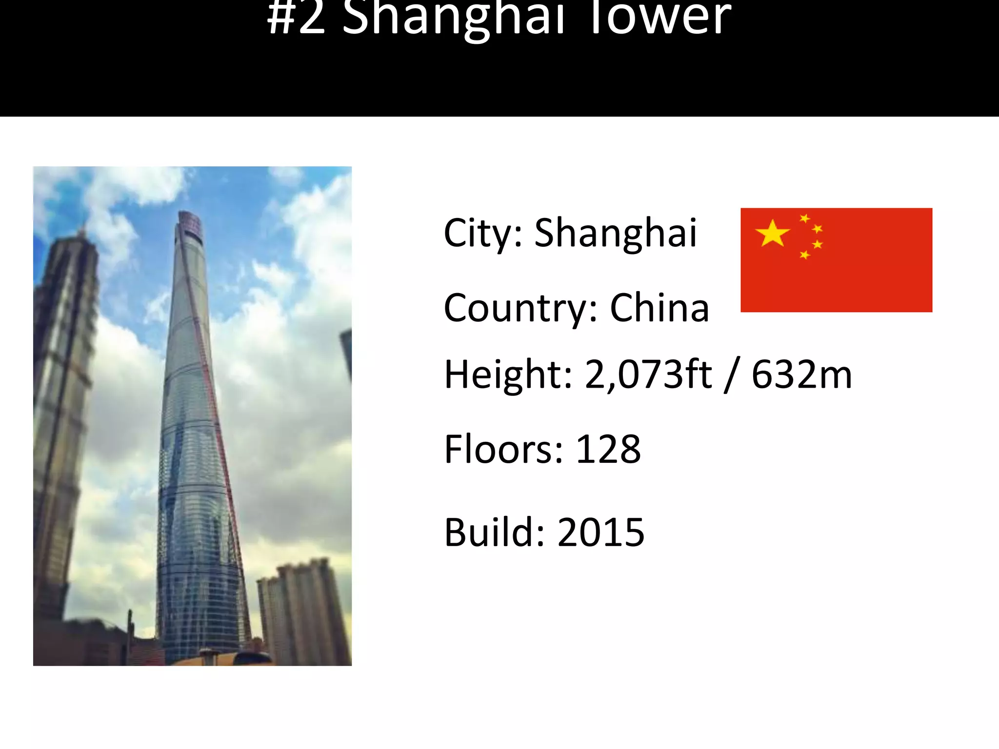 World Top 10 Tallest Buildings | PPTX