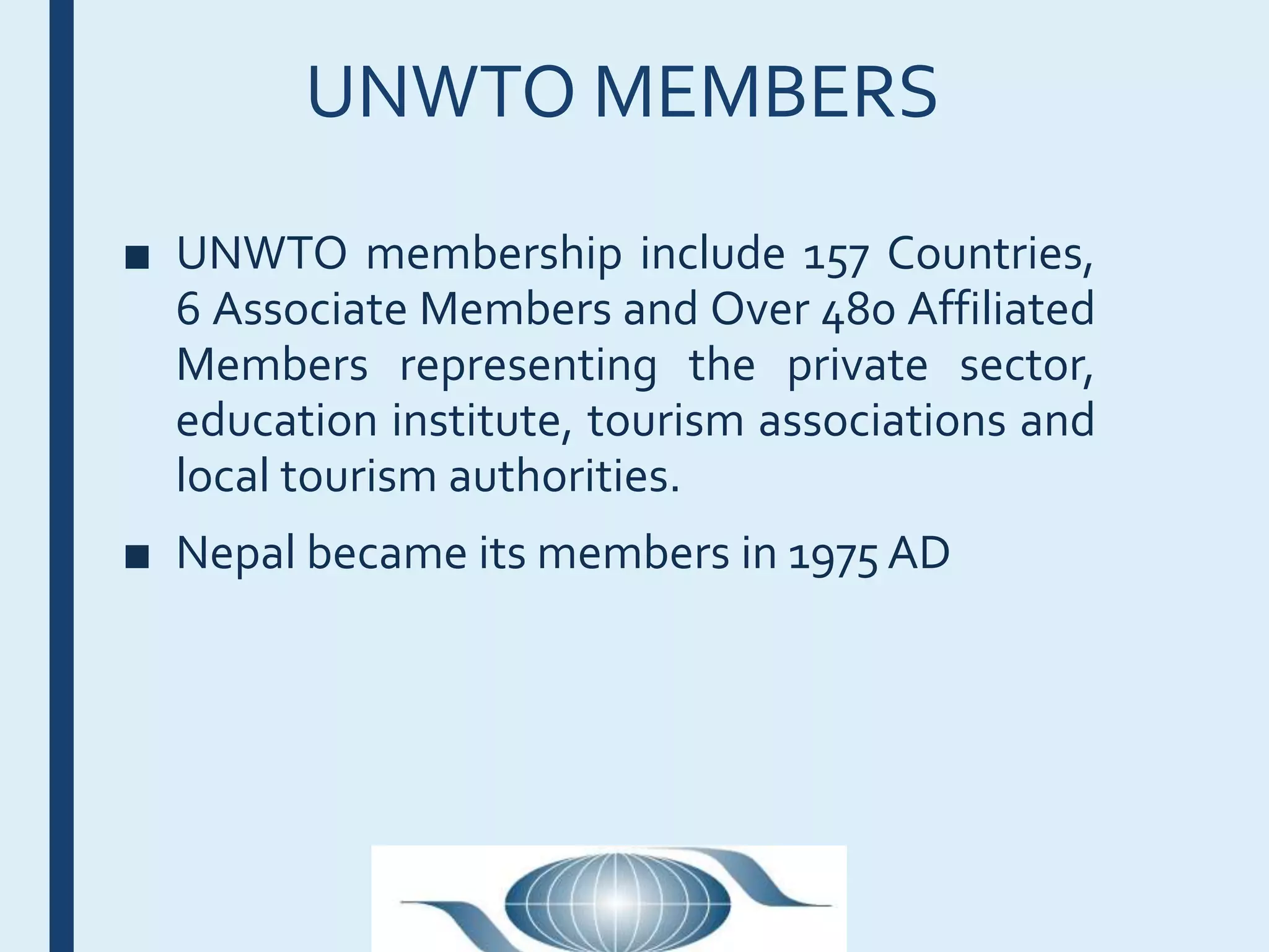 World tourism organization | PPTX