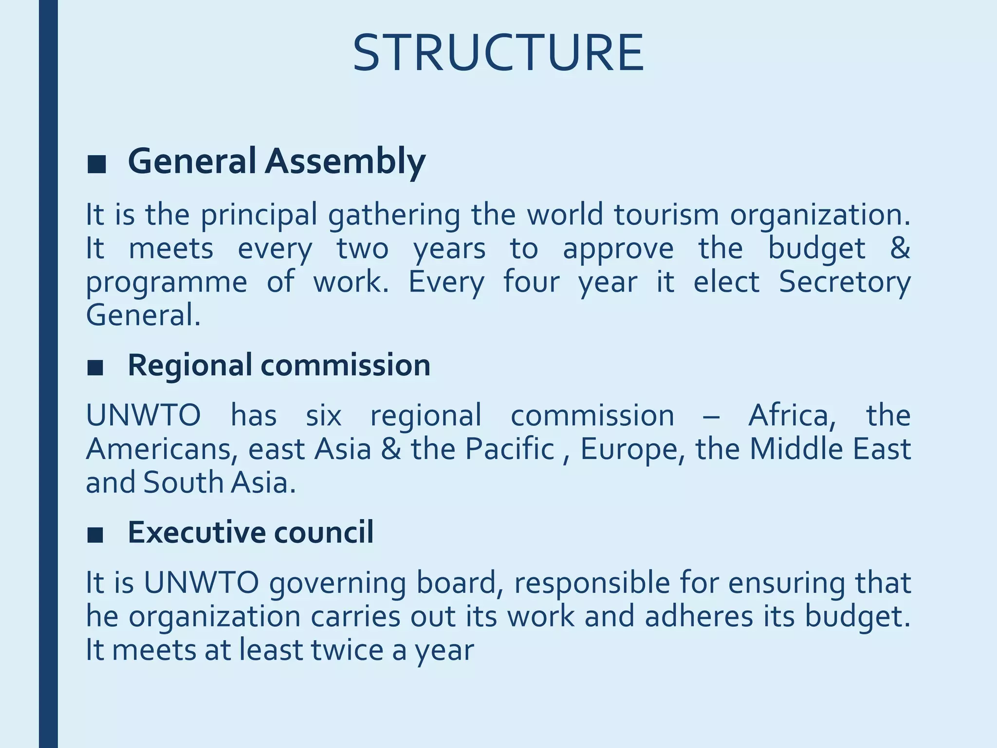 World tourism organization | PPTX