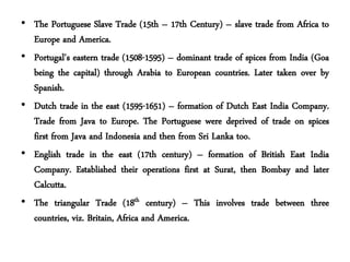 World trade in goods and services – major trends and developments | PPTX