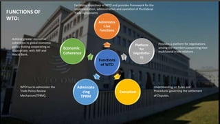 World trade organisation | PPT