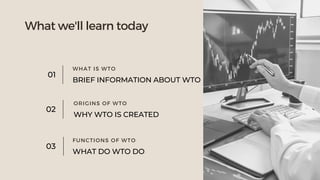 World Trade Organisation ( orgins and functions ) | PDF