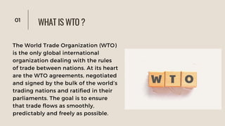 World Trade Organisation ( orgins and functions ) | PDF