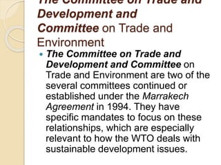 World trade organisation | PPTX