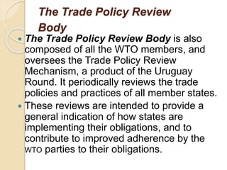World trade organisation | PPTX