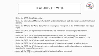 World trade organisation (WTO) | PPTX