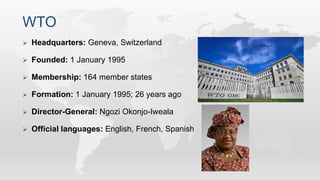 WORLD TRADE ORGANISATION(WTO).pptx