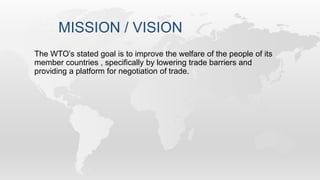 WORLD TRADE ORGANISATION(WTO).pptx