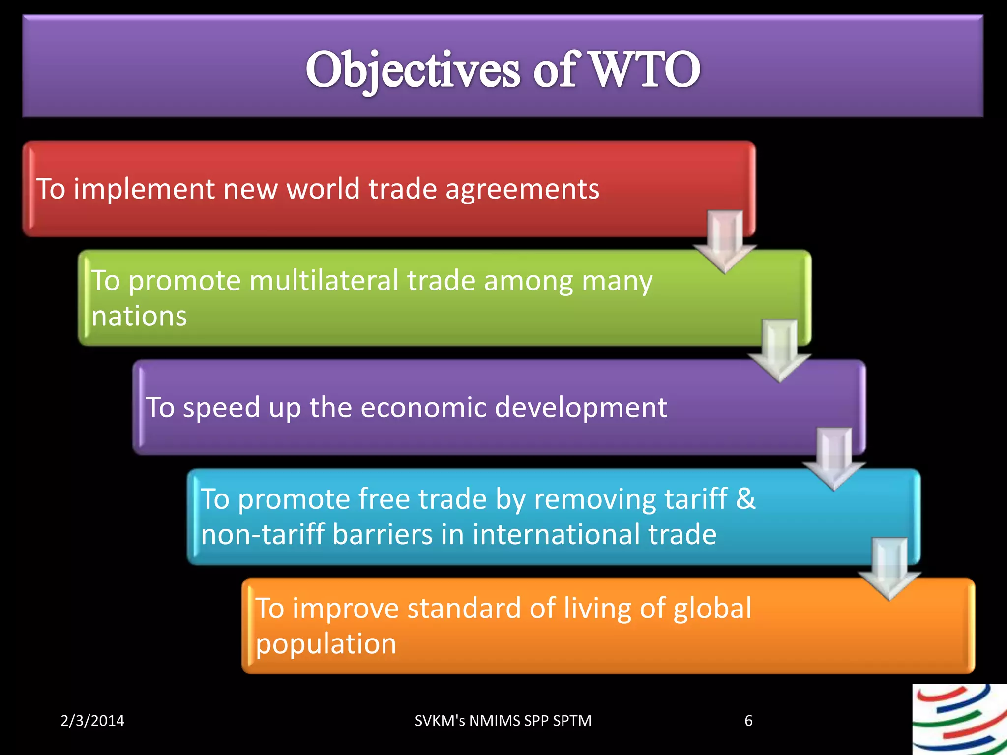 World trade organization | PPTX