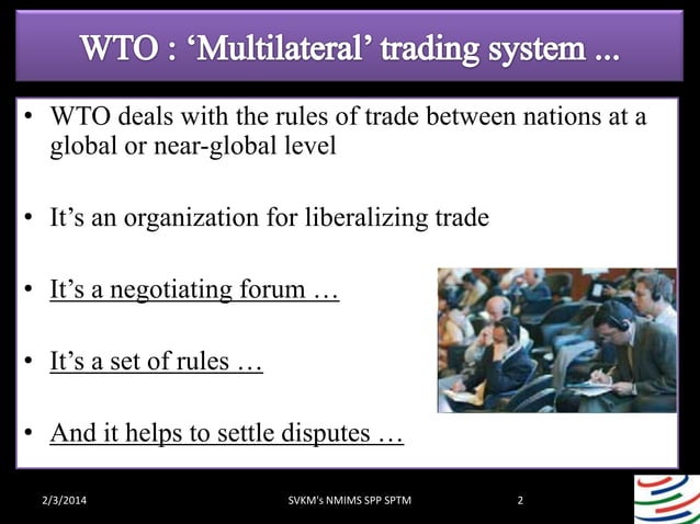 World trade organization | PPTX