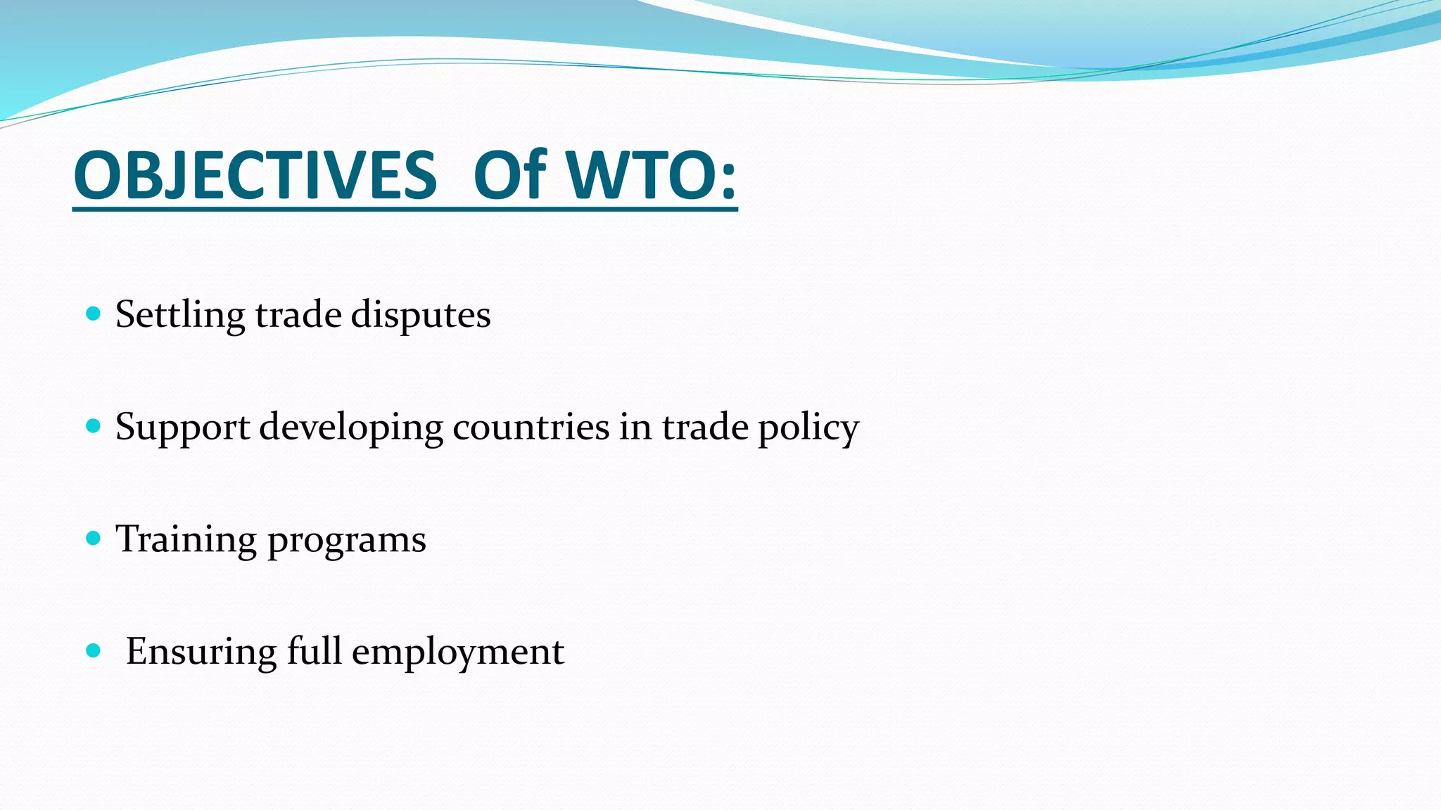 World trade organization | PPT
