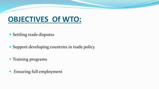 World trade organization | PPT