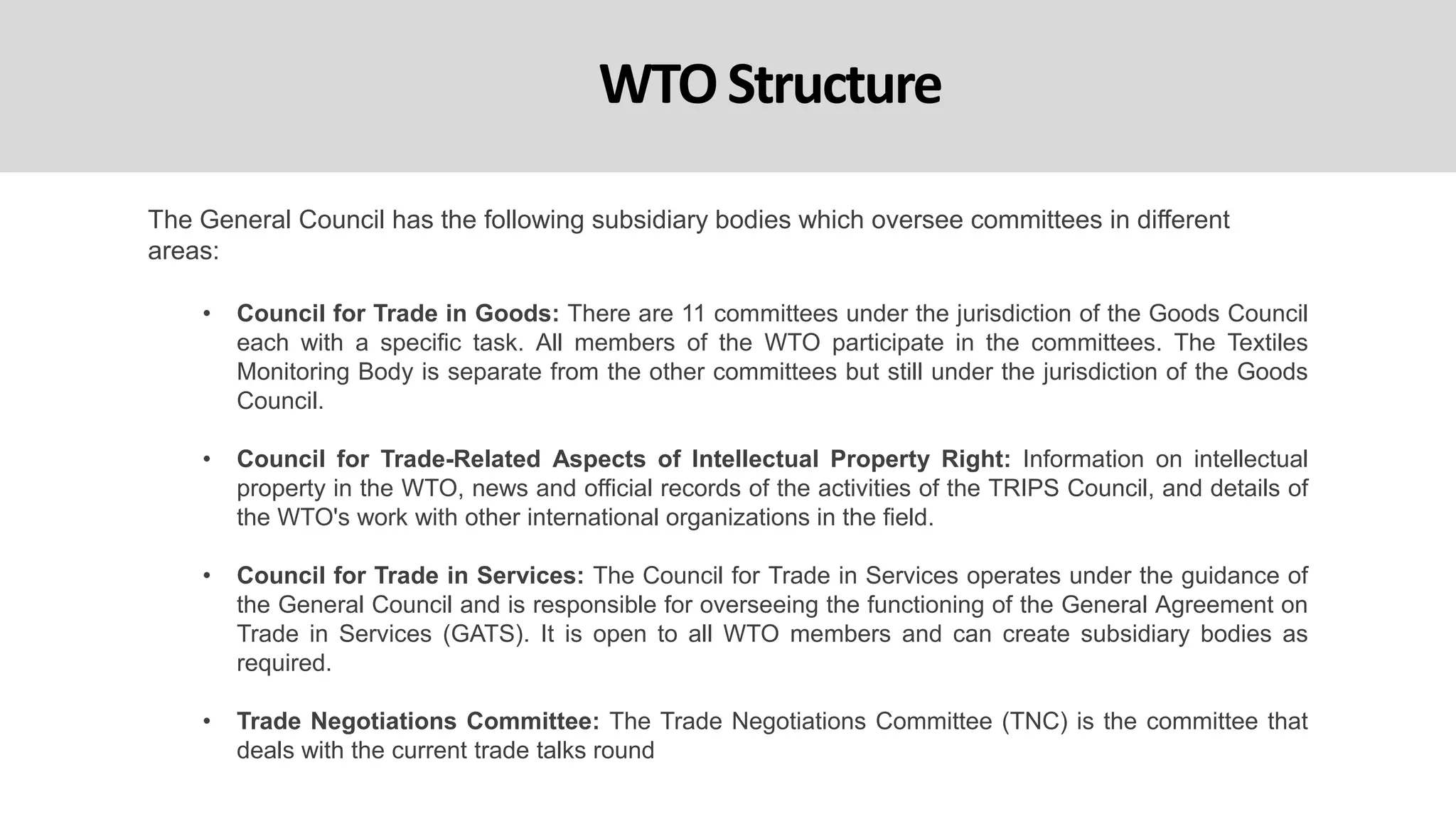 World trade organization | PPT