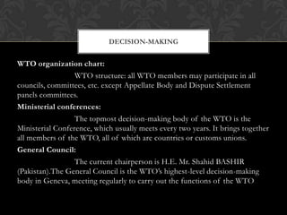 World Trade Organization Presentation | PPT