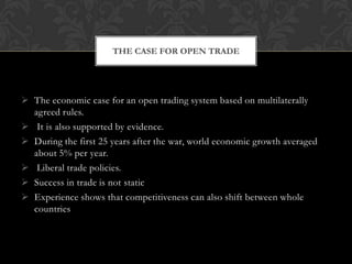 World Trade Organization Presentation | PPT