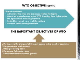 World Trade Organization History | PPTX