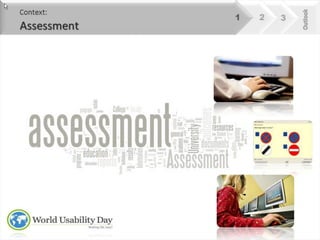 FLUPA World Usability Day 2011 - Usability meets assessment - K. Weinerth | PDF | Educational ...