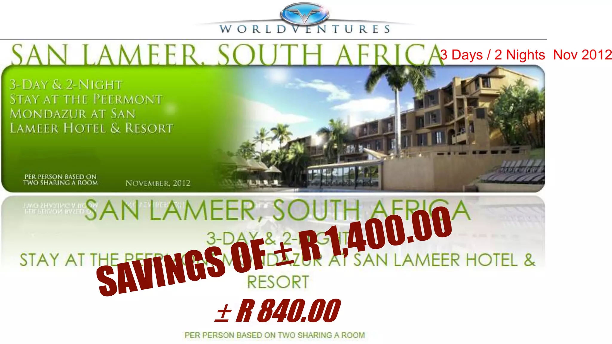 World ventures presentation 2012