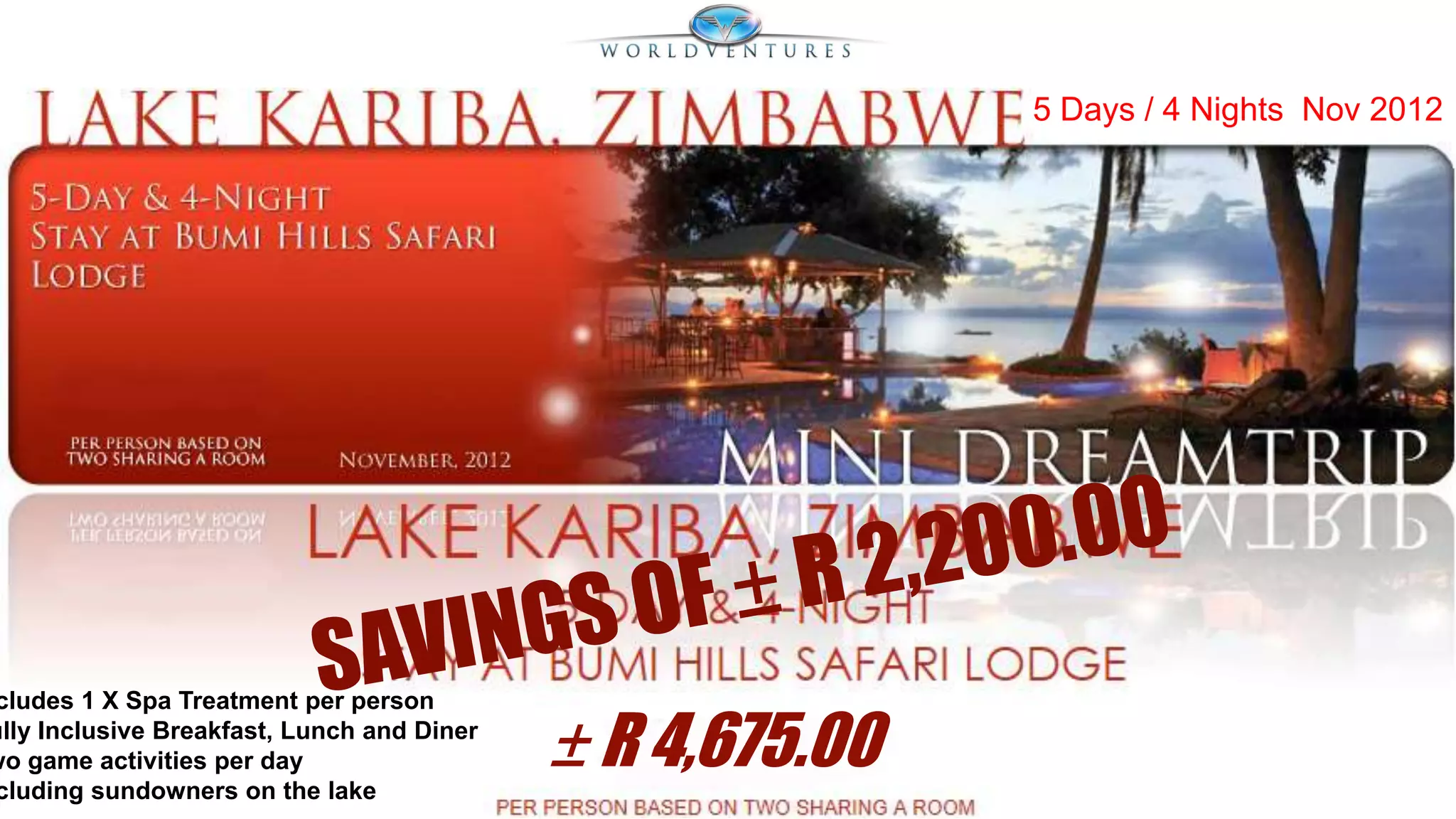 World ventures presentation 2012