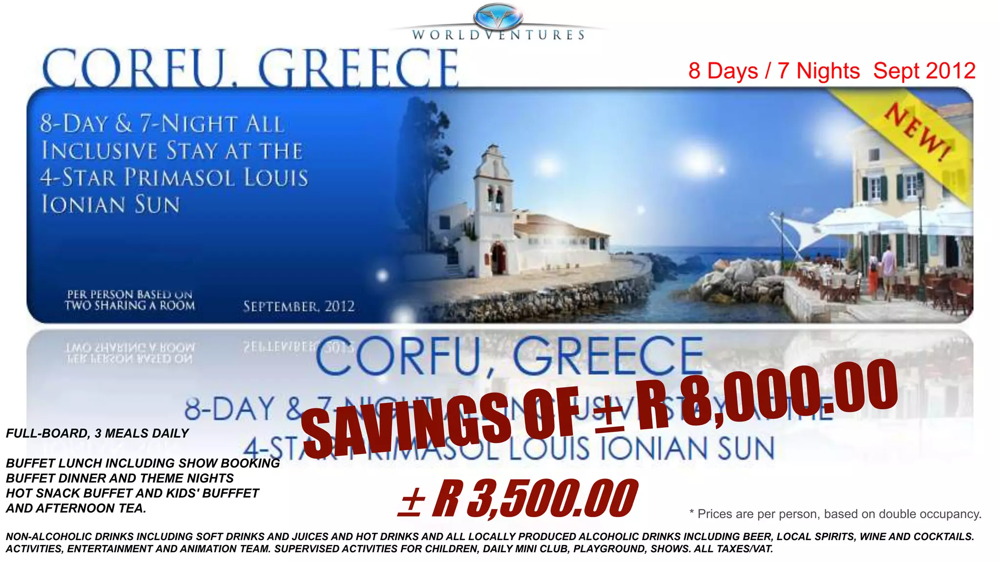 World ventures presentation 2012