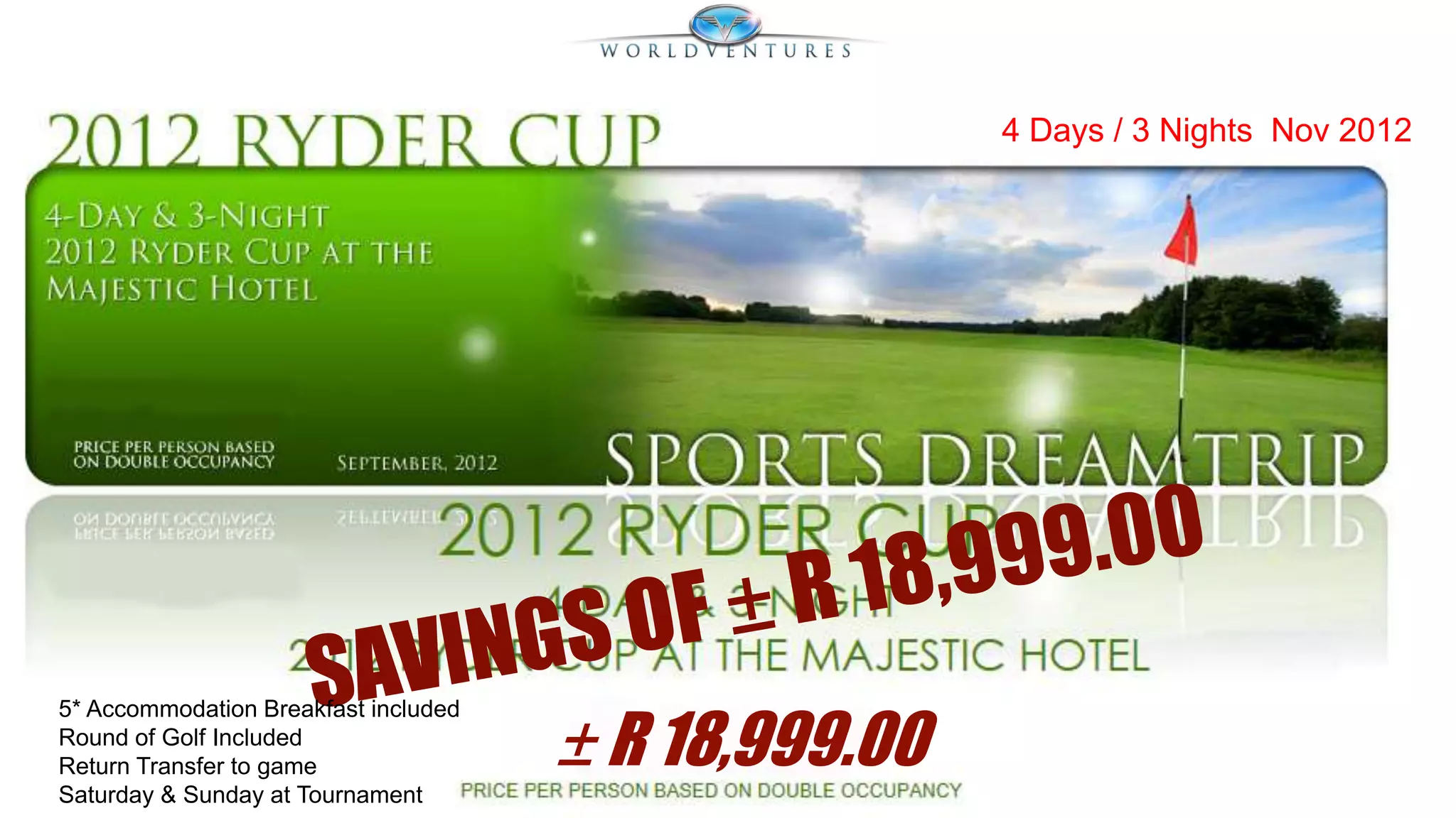 World ventures presentation 2012