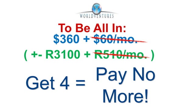 World ventures presentation 2012 | PPT