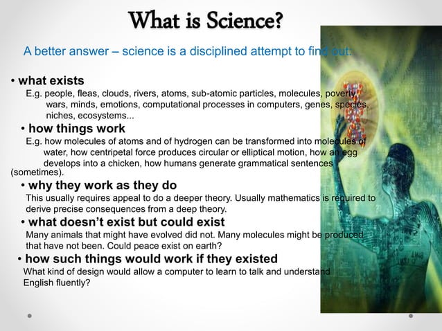 Worldview for science | PPT