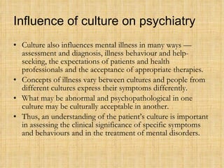 World View of Disorders and Culture Bound Syndromes | PPT | Sexual ...