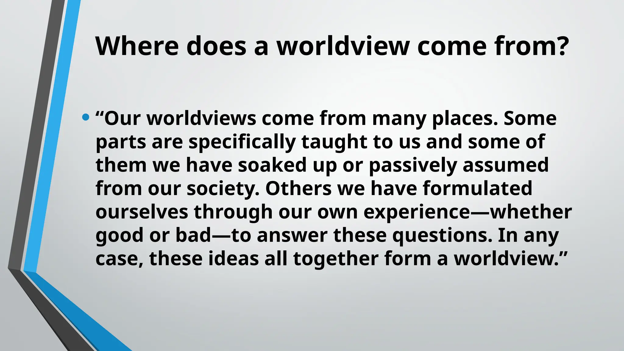 Worldviews-PPT.pptx identities and worldview | PPTX